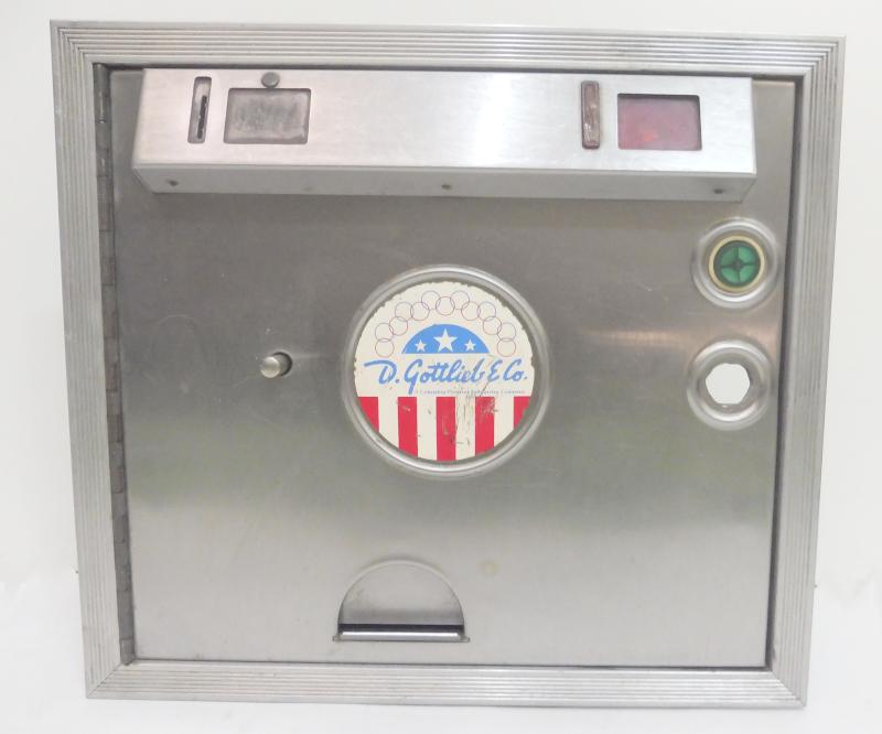 Coin front door Gottileb models 1977/1980 - usada - MARKETSITE